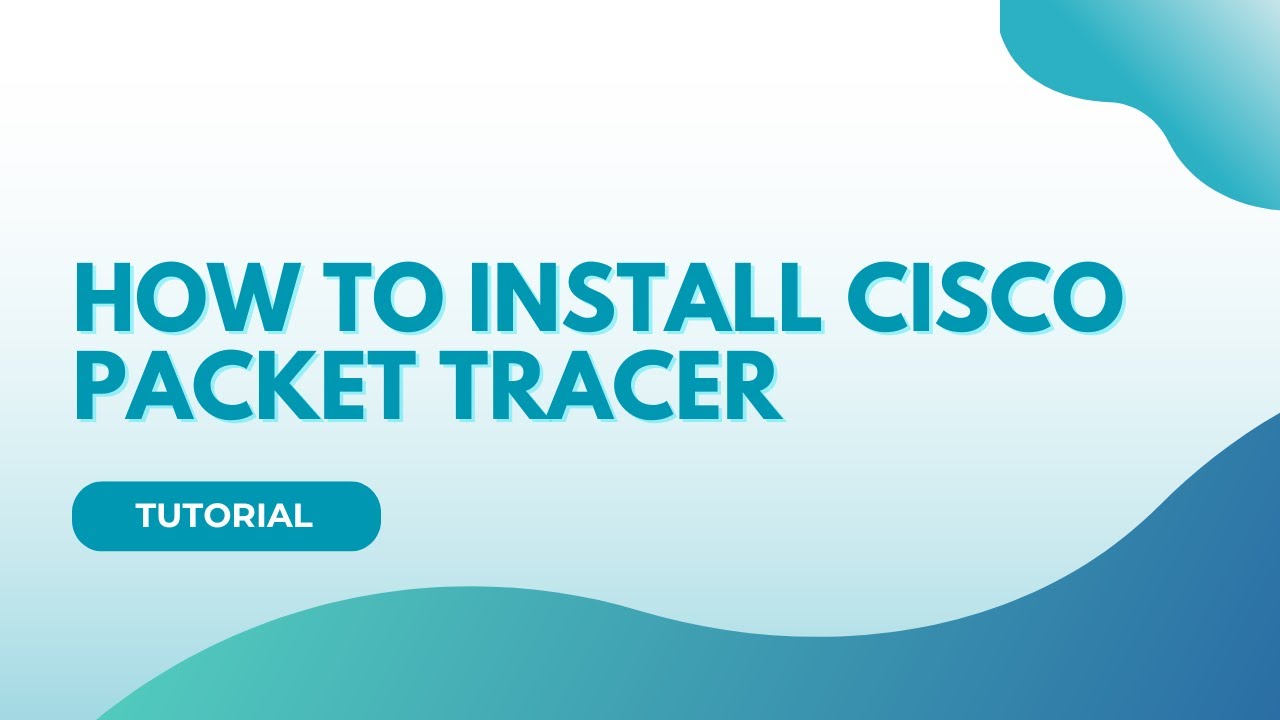 Tutorial - How to install Cisco Packet Tracer (Crack) - YouTube