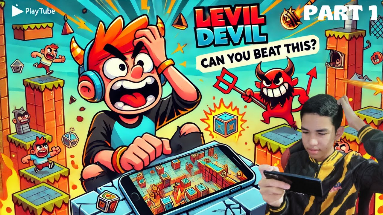Game Paling Stress Aku Pernah Main! Levil Devil (Mobile) (Part 1 ...