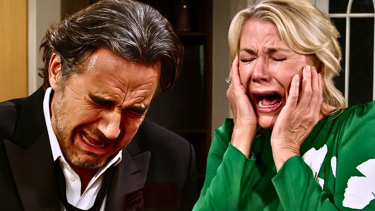 Brooke confesses the shocking truth to Ridge, causing Ridge to cry with ...