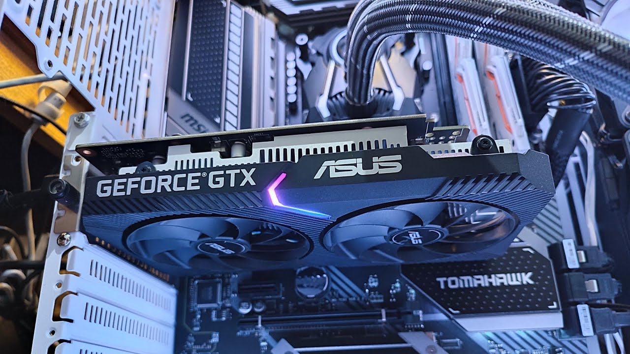 Unboxing Test 3DMark Fire Strike Benchmark ASUS DUAL GeForce® GTX 1650 ...