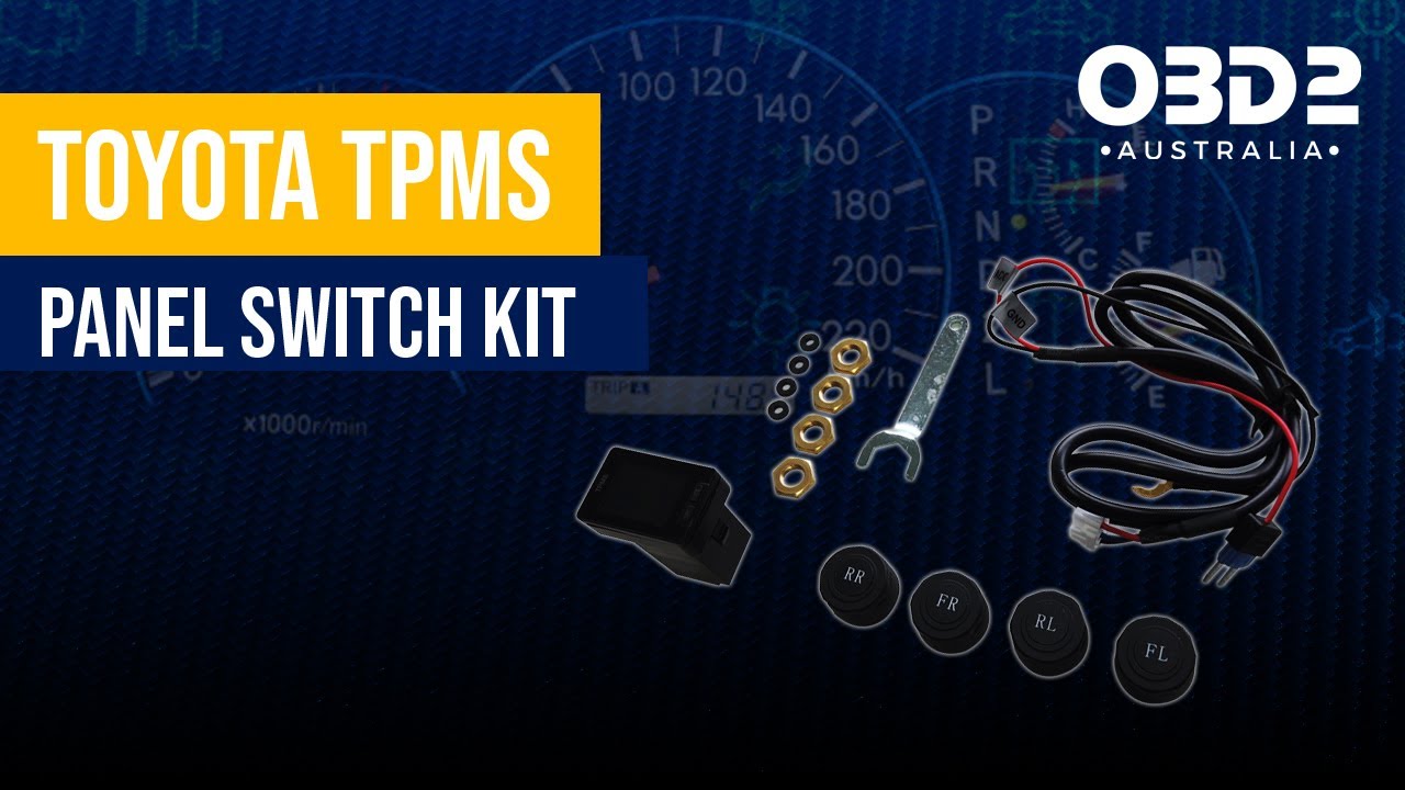 Toyota TPMS Panel Switch Kit - YouTube