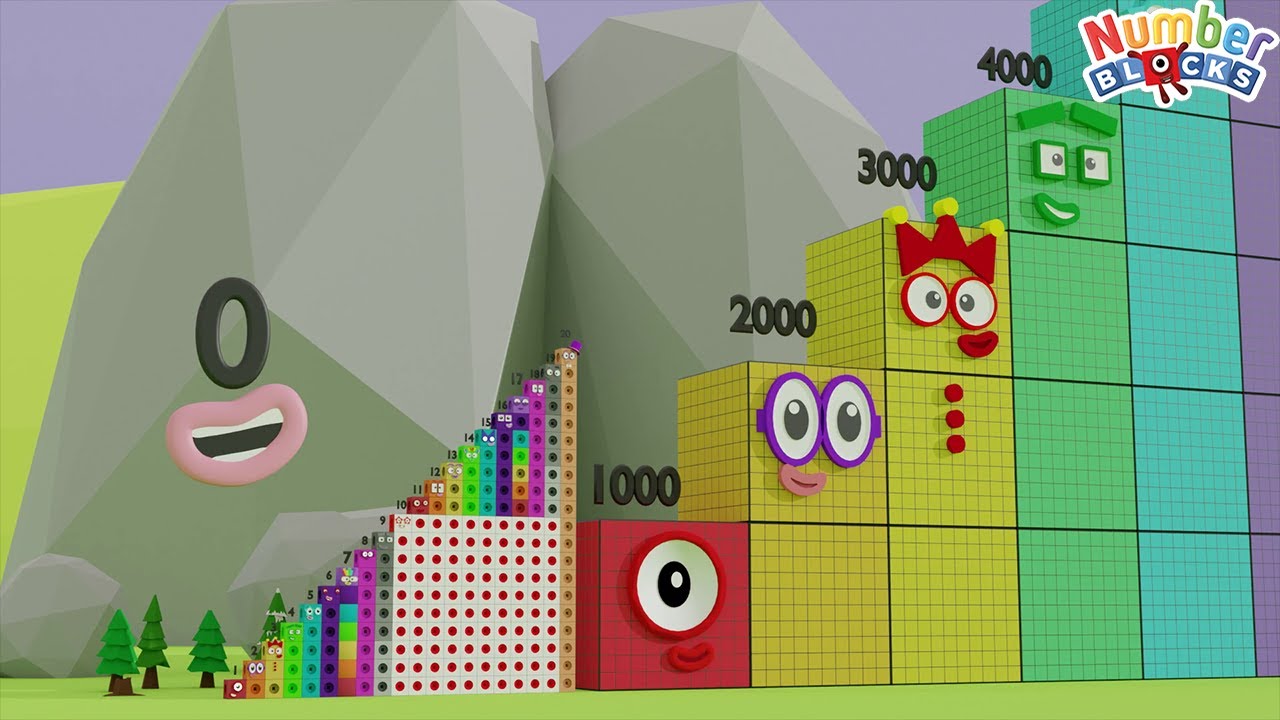 Looking for Numberblocks Mathlink Step Squad ZERO to 20 vs 1000 to ...