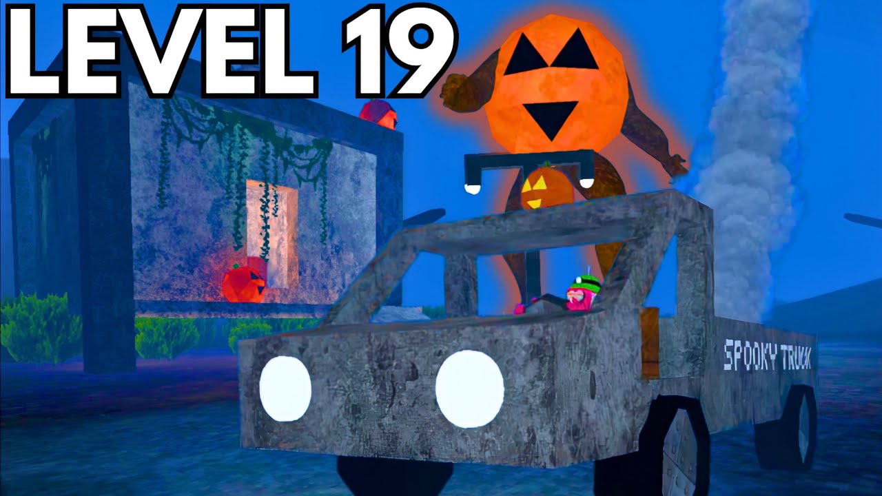 Big Scary LEVEL 19 Added CARS - YouTube