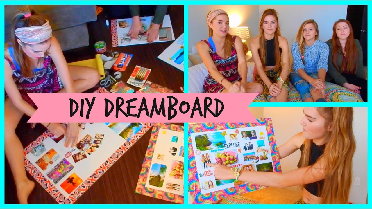 DIY Dreamboard- Achieving Your Goals - YouTube