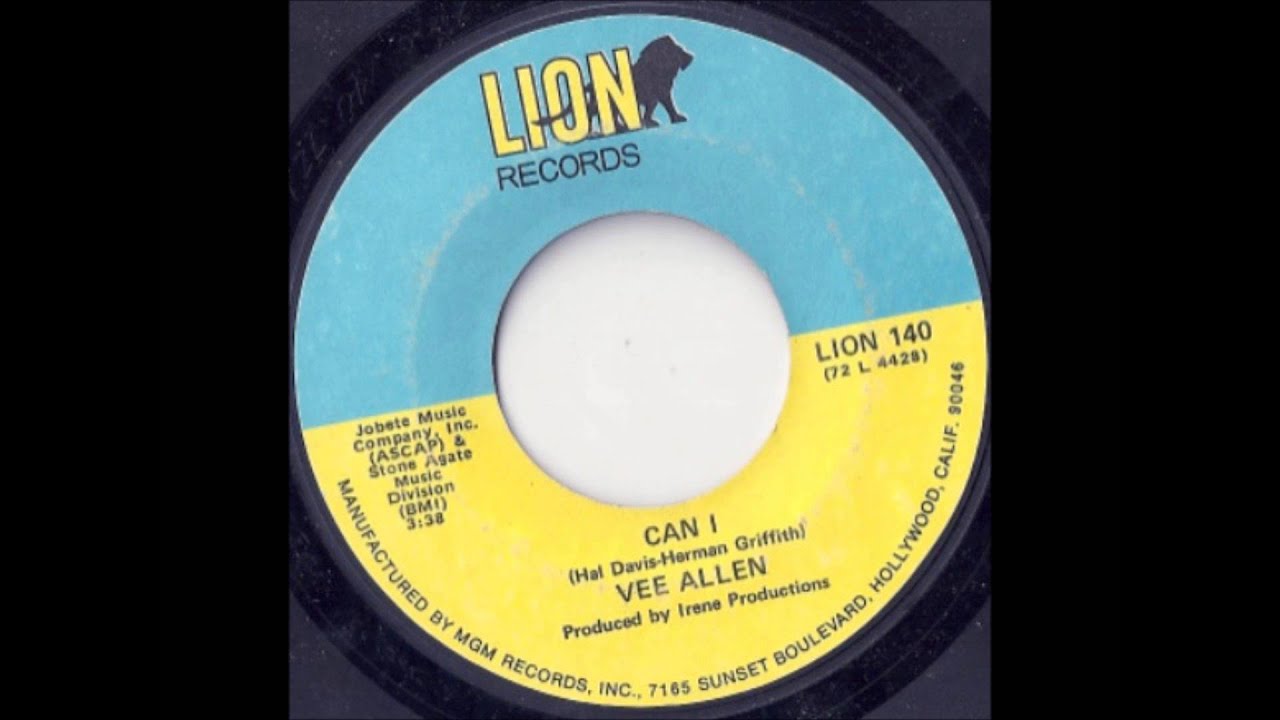 VEE ALLEN CAN I - YouTube