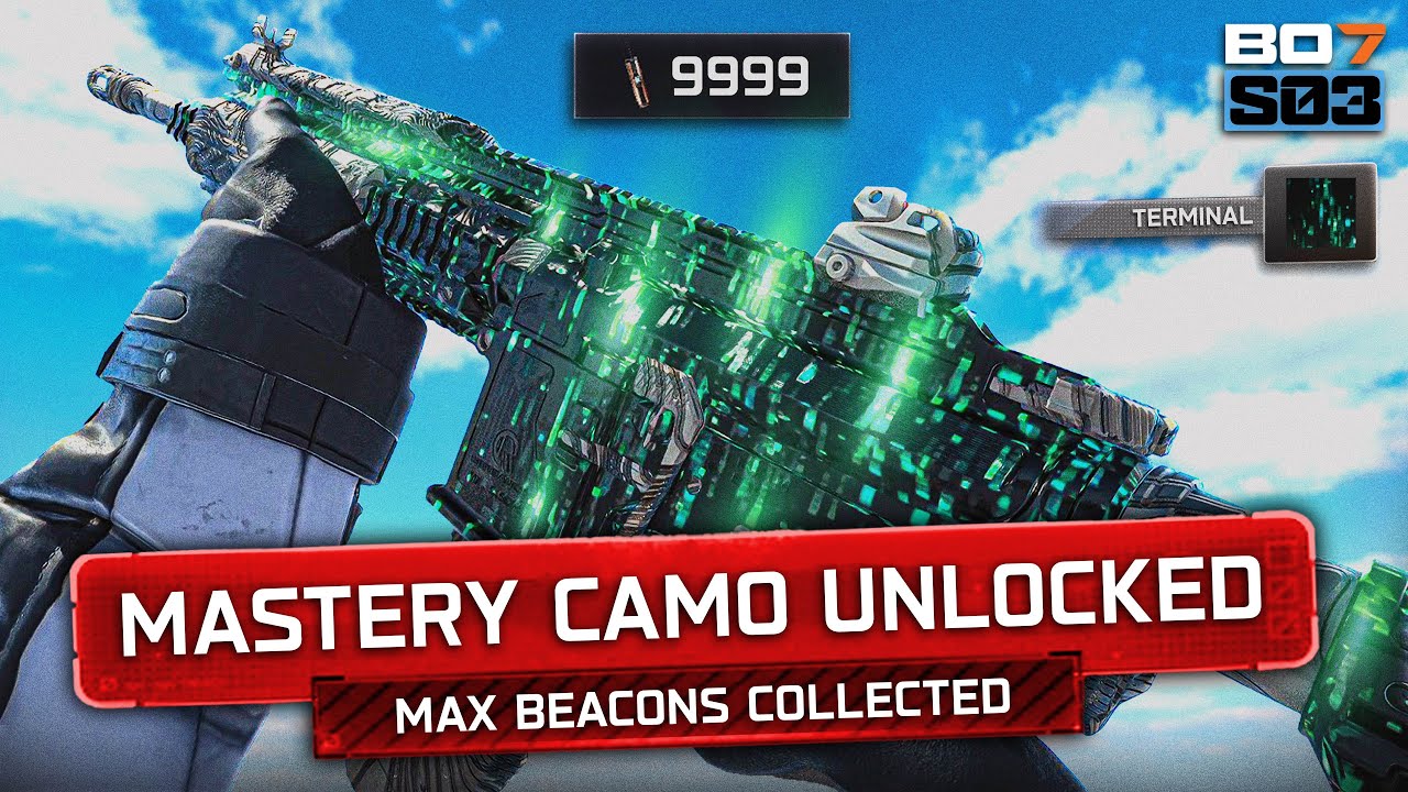 Unlock ANIMATED 'Terminal' Camo FAST & EASY... (FASTEST Beacon Farming ...