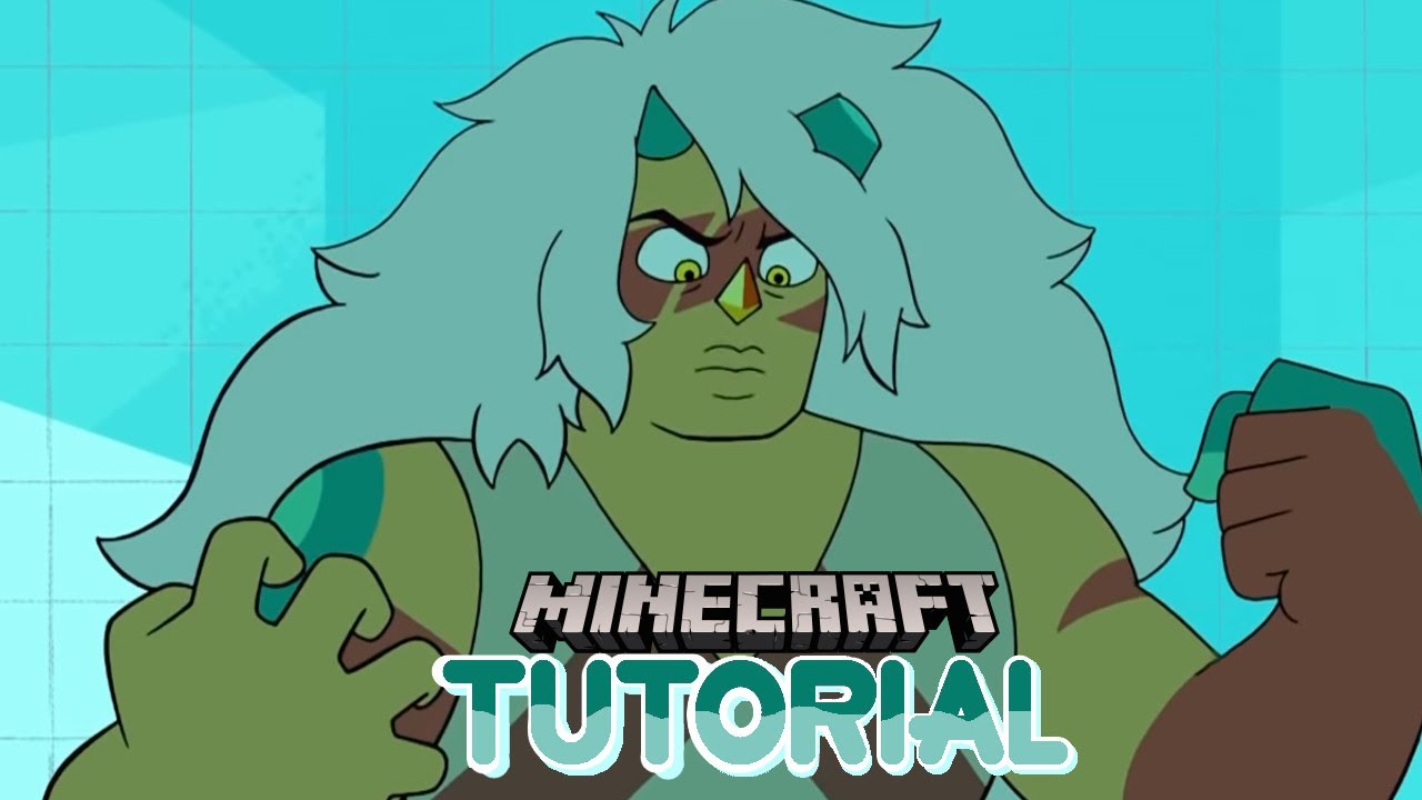 Minecraft Steven Universe Uncorrupted Jasper Statue Building Tutorial ...