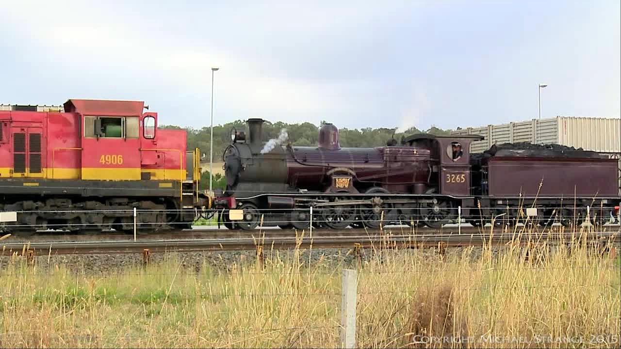 The LVR Heritage Train At Ettamogah Rail Hub (17/3/2014) - PoathTV ...