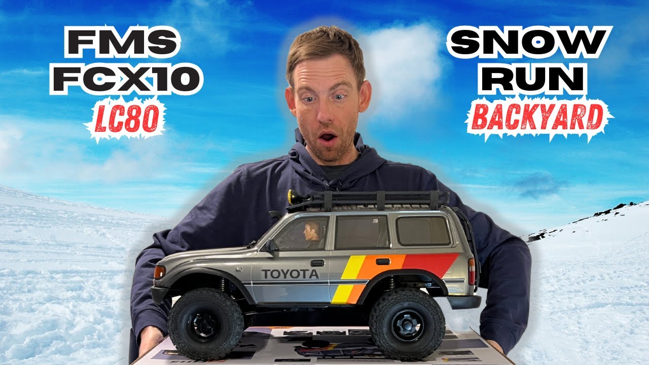 Unleashing The FMS FCX10 LC80 for a Snow Run - YouTube