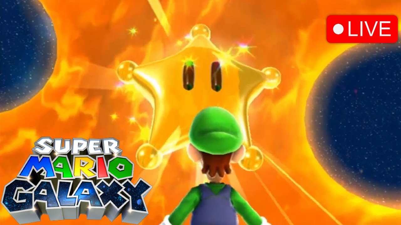 Super Mario Galaxy - Getting Every All 121 Stars As Luigi - YouTube