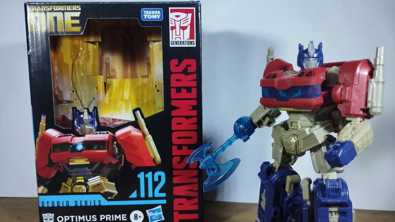 Transformers One/Transformers Studio Series 112 Optimus Prime Review en ...