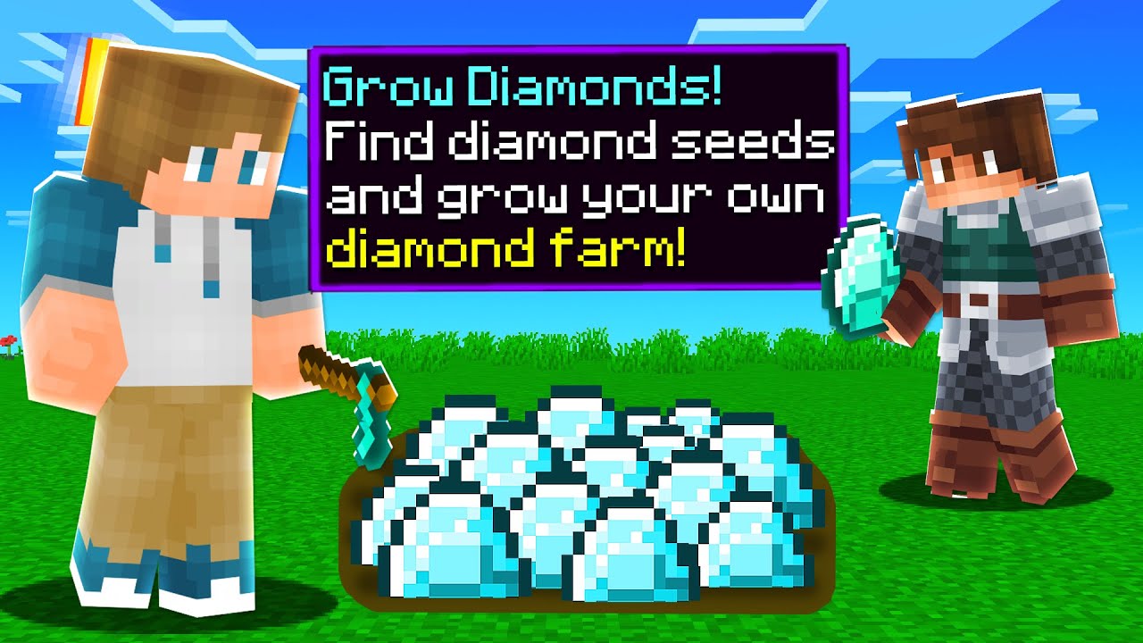 Minecraft, but you can GROW OP FARMS?! - YouTube