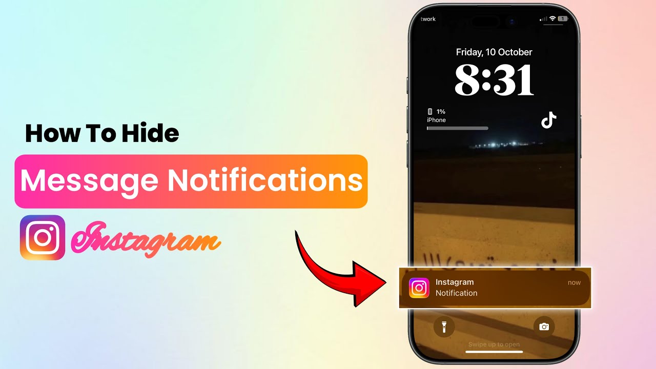 How to Hide Message Notifications on Instagram Quick & Easy (2025 ...
