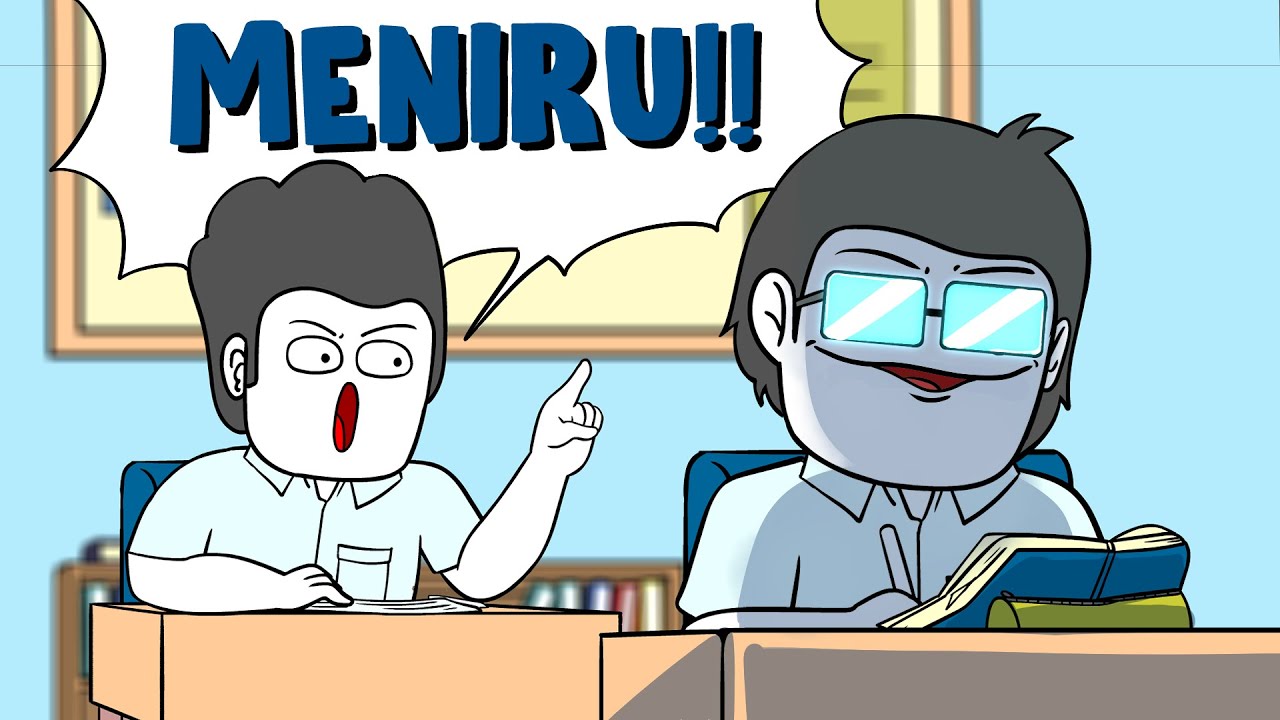 Kawan Kantoi Meniru Time Exam (Shorts) - YouTube