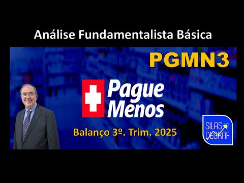 PGMN3 - EMPREENDIM. PAGUE MENOS S/A. ANÁLISE FUNDAMENTALISTA BÁSICA. PROF. SILAS DEGRAF. 3o.TRIM. 25