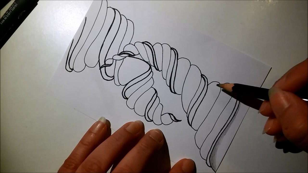 Daily Tangle - DAY 20 - Narwal - YouTube