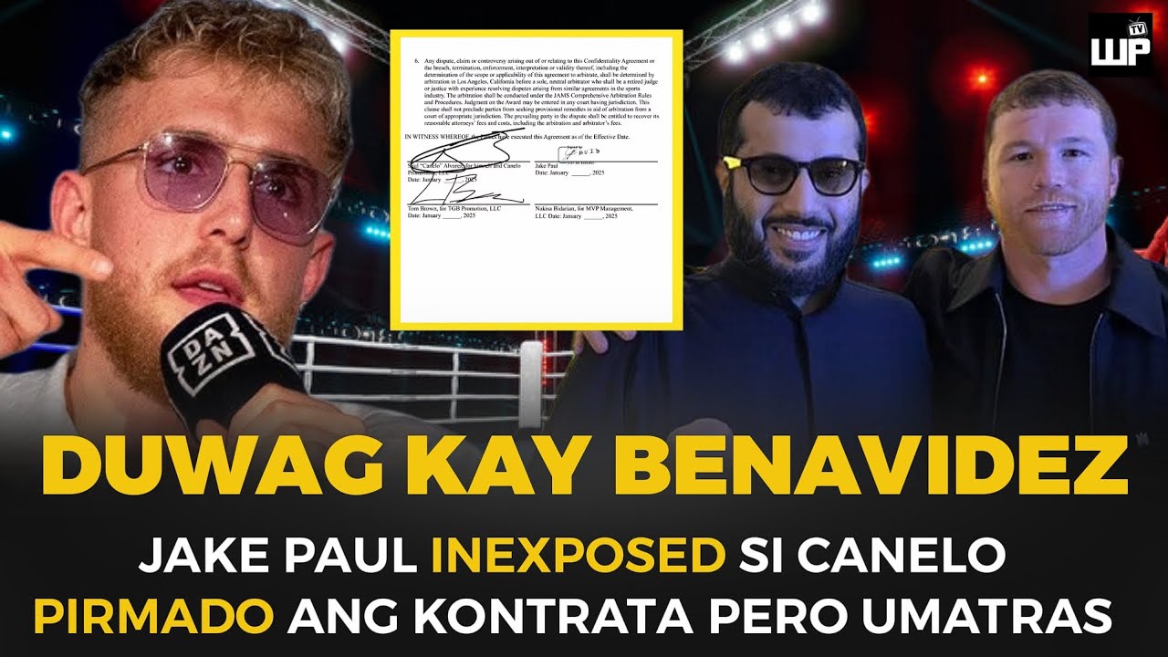 Jake Paul may PASABOG! na Real Talk si Canelo na Mukhang Pera at Duwag ...