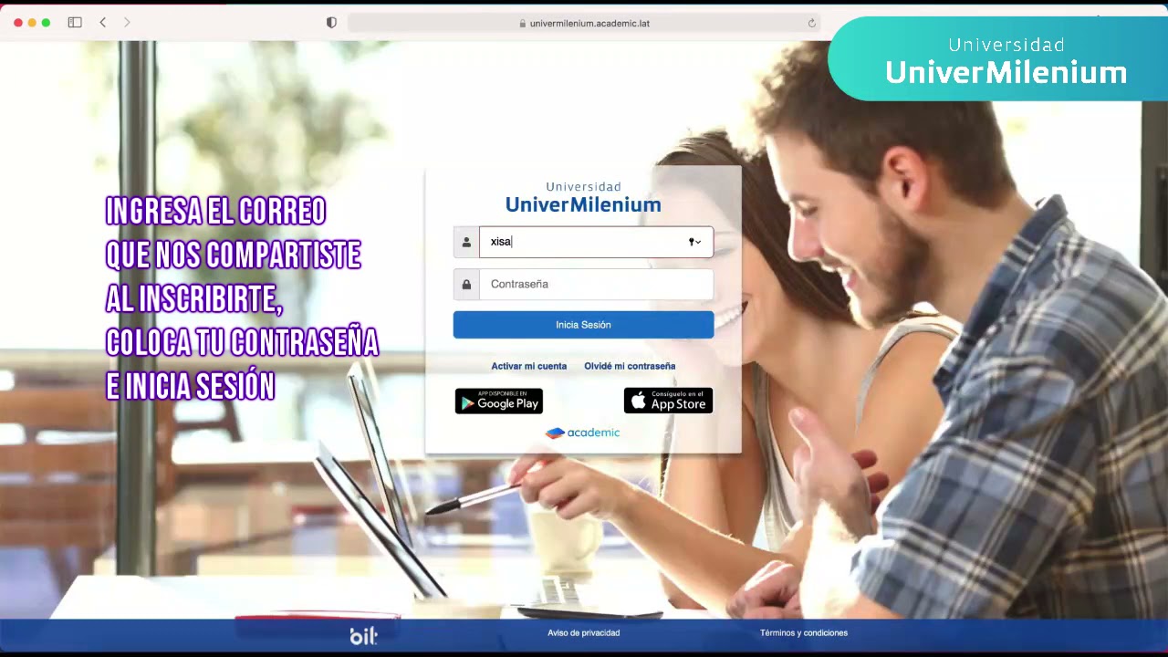 UniverMilenium - Activa tu cuenta UM Academic - YouTube