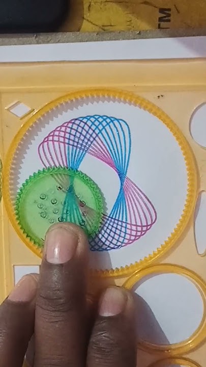 Easy Spirograph Design ||32|| Colourful Spirograph art #shorts #youtubeshorts #artgallery - YouTube