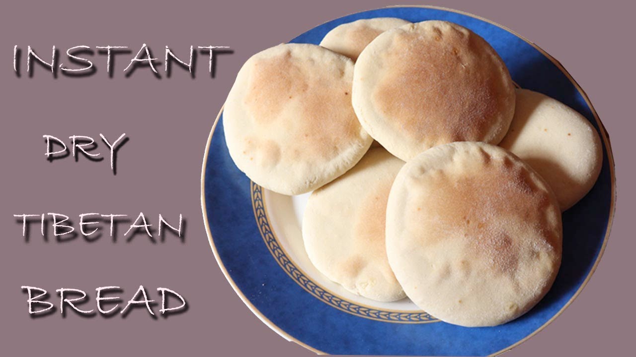 How to make Tibetan bread (bhaley) - YouTube