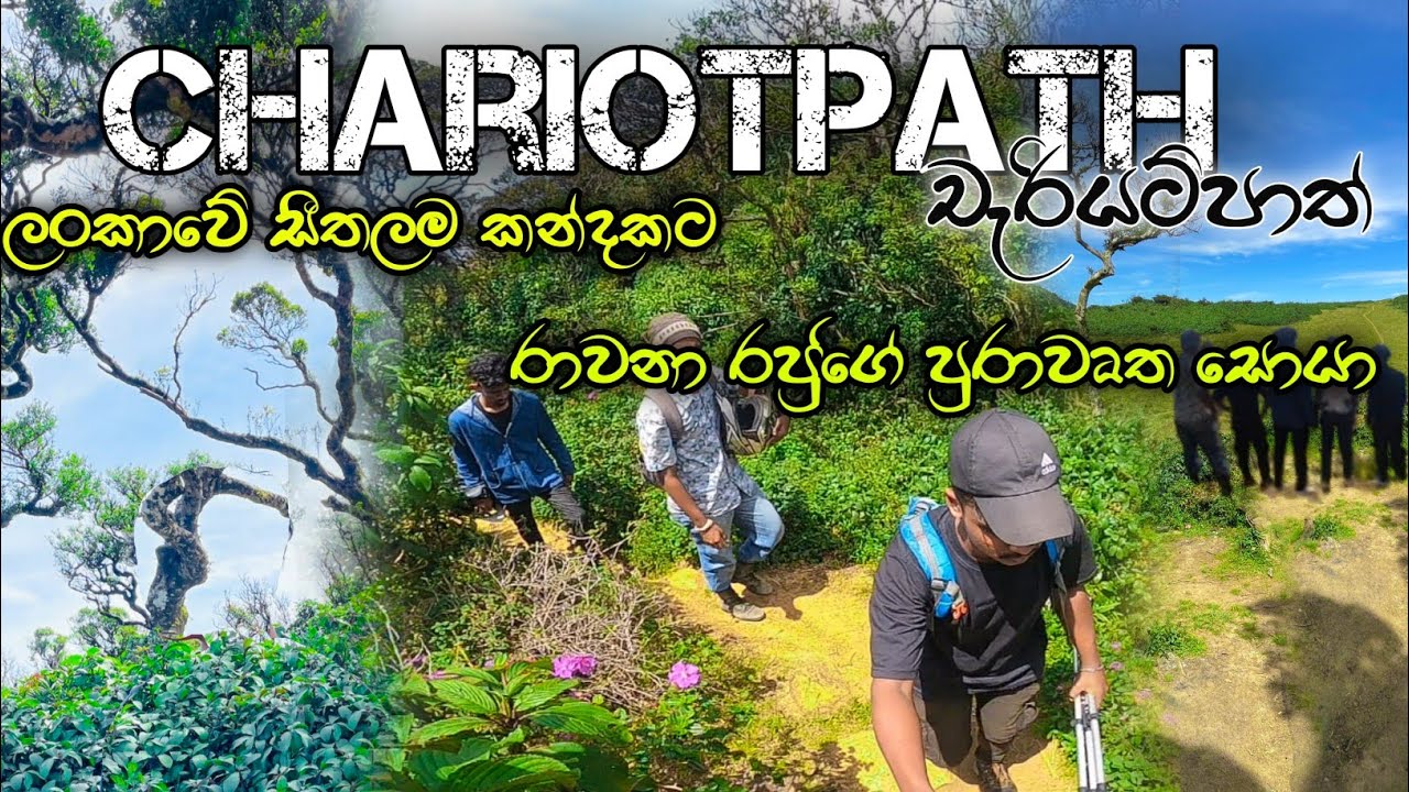 චැරියට් පාත් | රාවණා රජුගේ කරත්ත පාර සොයා | ලංකාවෙ සීතලම කදු මුදුන ...