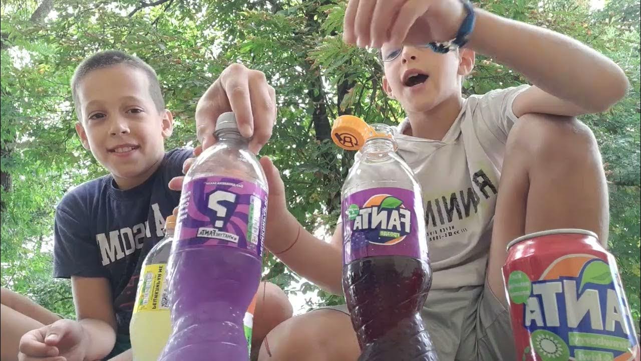 Пробваме всички вкусове на фанта !!! - YouTube