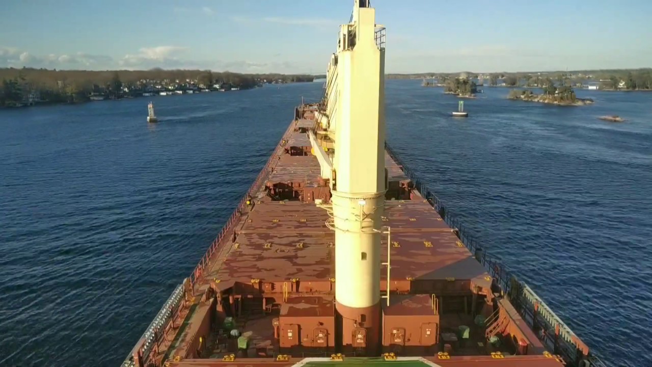 Thousand Island Transit- Time lapse.Beautiful Ship journey - YouTube