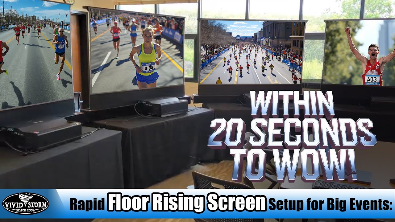 Rapid Screen Setup for Big Events: Within 20 Seconds to Wow! - YouTube