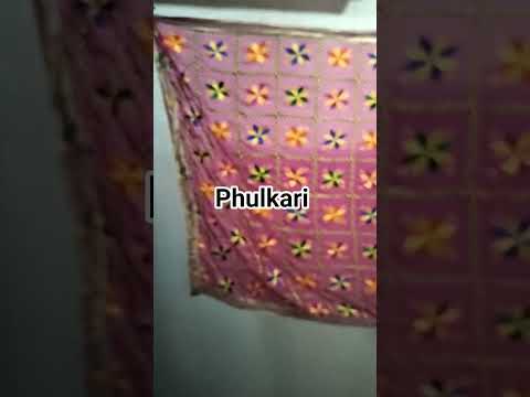 Punjabi culture phulkari - YouTube