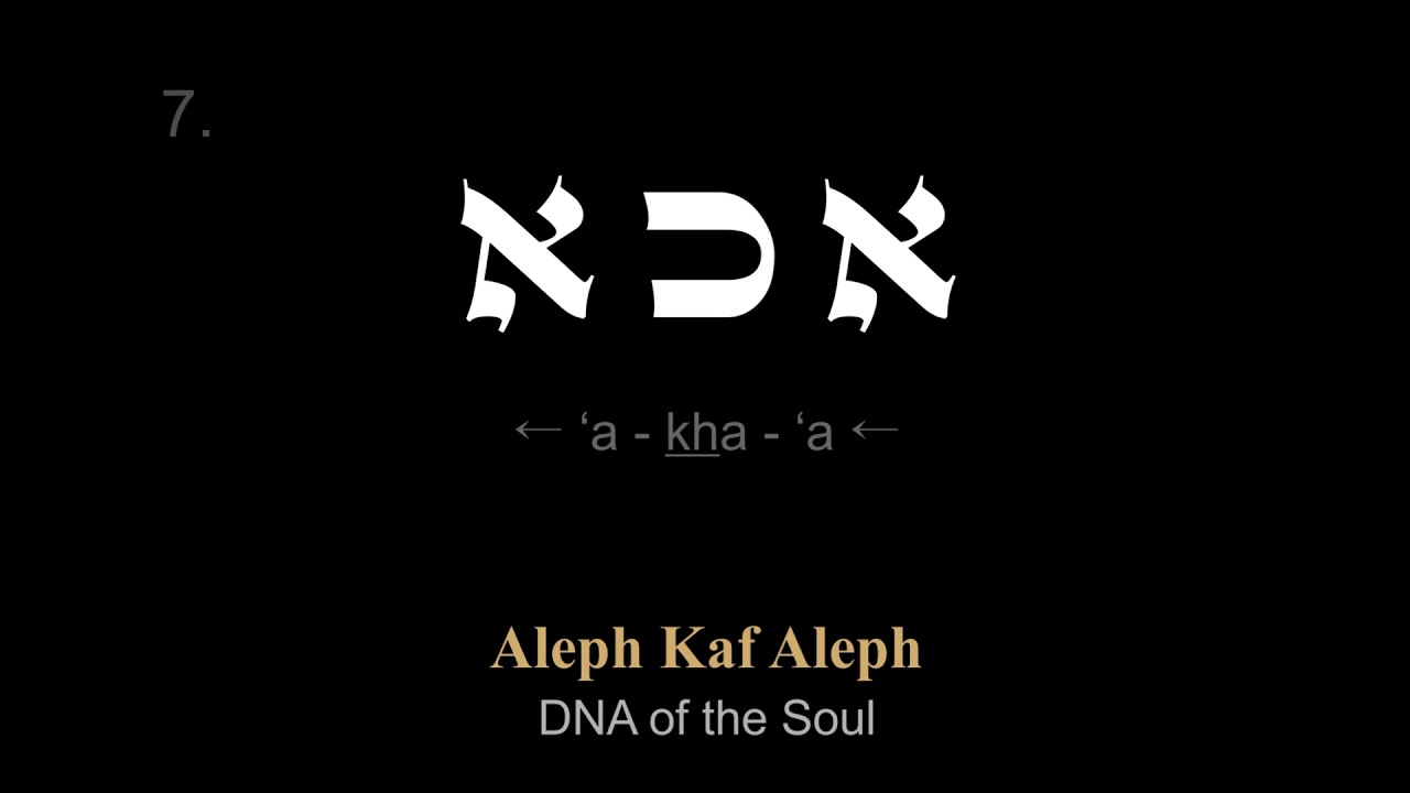 7. DNA of the Soul - Aleph Kaf Aleph - YouTube