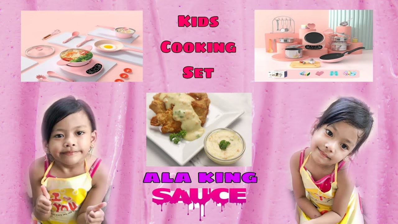 fish fillet ala king kids cooking set - YouTube