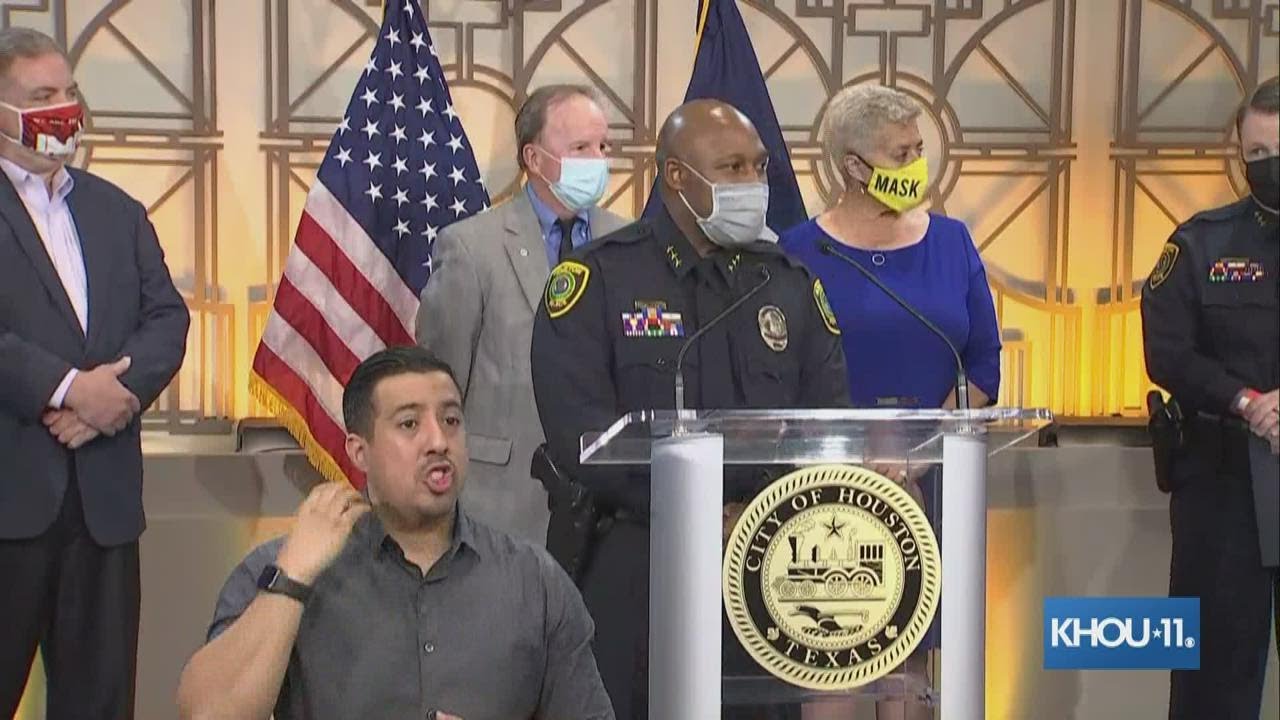 Troy Finner named Houston’s next police chief - YouTube