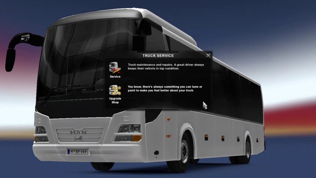 man bus in euro truck simulator 2 - YouTube