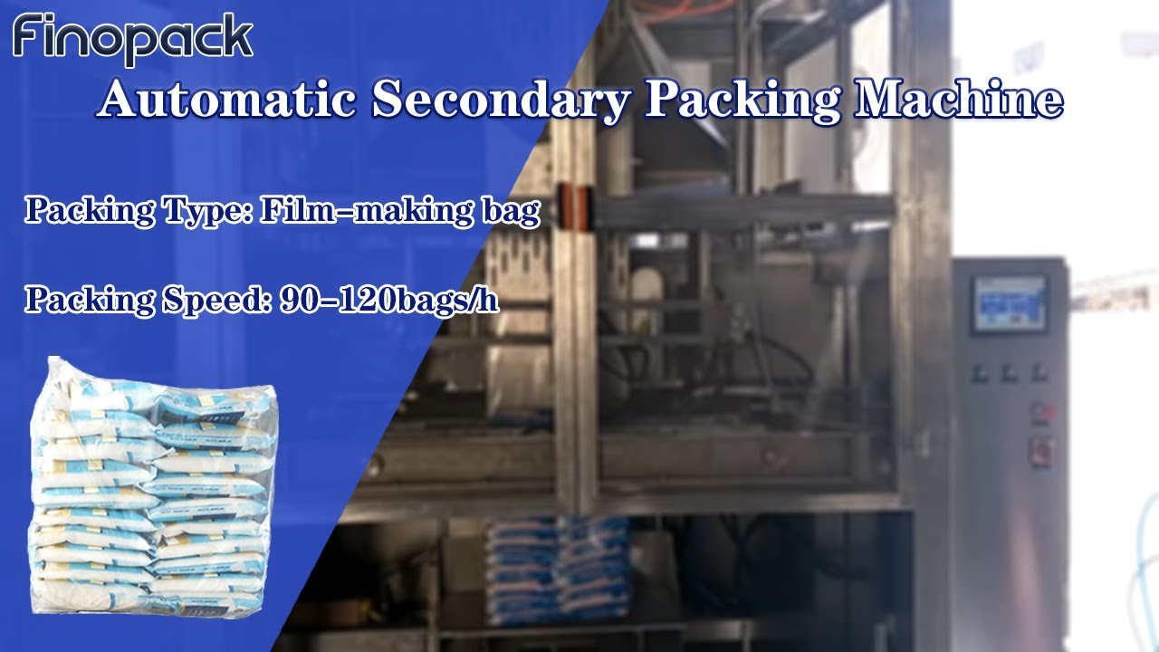 Automatic Secondary Packing Machine-Finopack - YouTube
