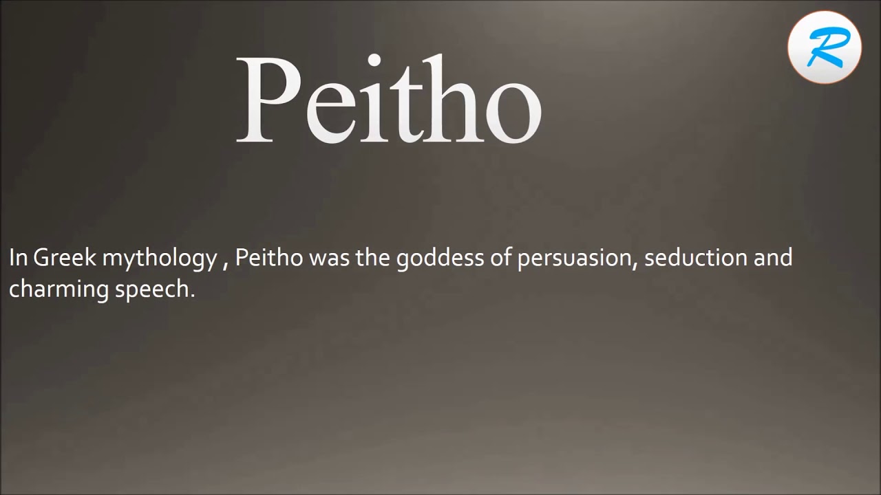 How to pronounce PEITHO - YouTube