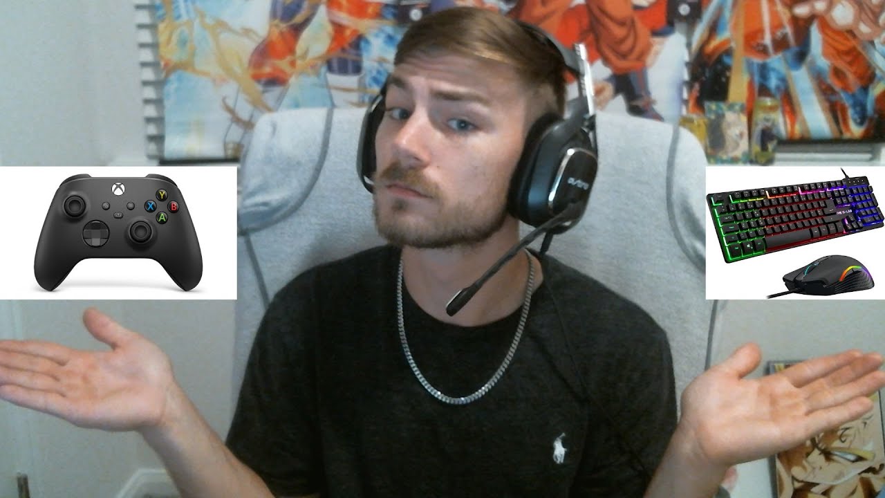 Pro controller player switches to keyboard - YouTube