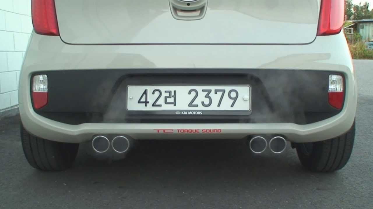 KIA PICANTO MUFFLER.wmv - YouTube