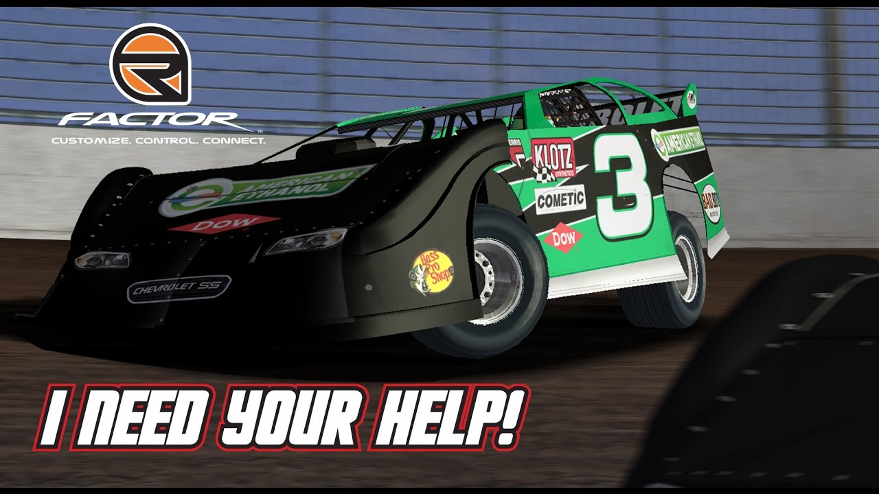 rFactor: I Need Your Help! (Late Model @ LaSalle) - YouTube