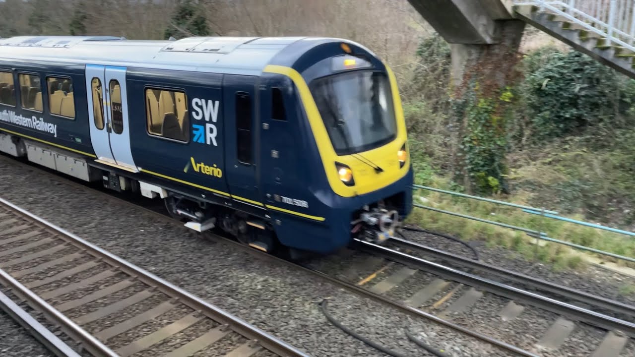 Class 701 Aventra / Arterio | 701508 + 701521 | South Western Railway ...