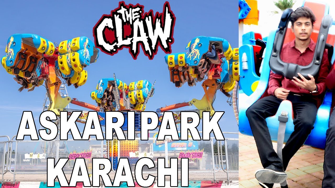Askari Park Karachi The Claw Ride | Extreme Dangerous Ride | Askari ...