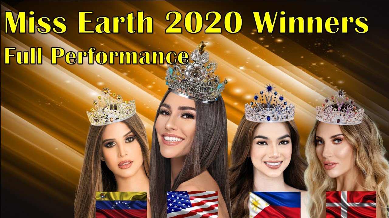 Miss Earth 2020 Winners Full Performance - YouTube