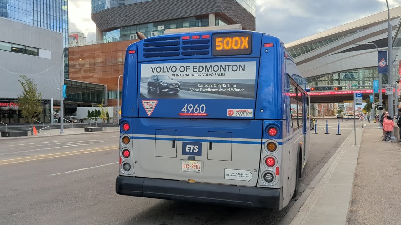 ETS Bus 2019/20 New Flyer XD60 #4960 On 500X Downtown Express - YouTube