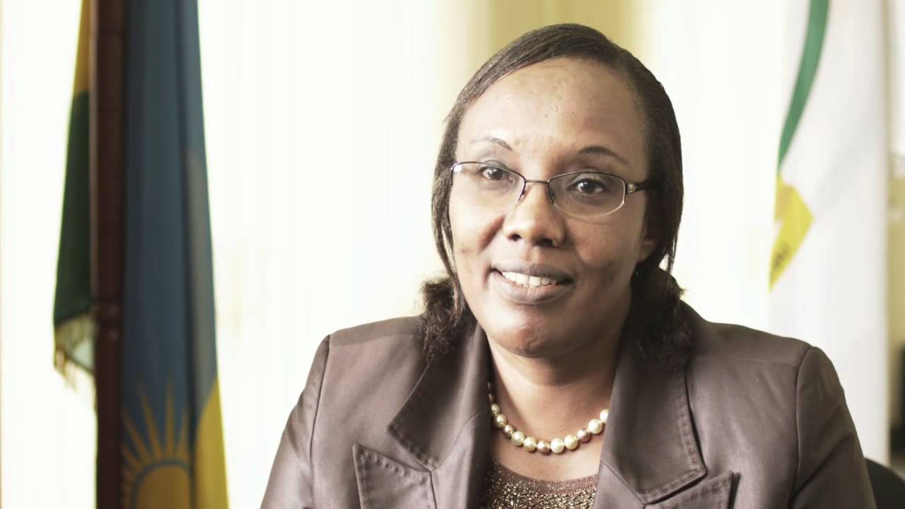 Rose Mukantabana -- Rwanda Speaker of the Parliament - YouTube