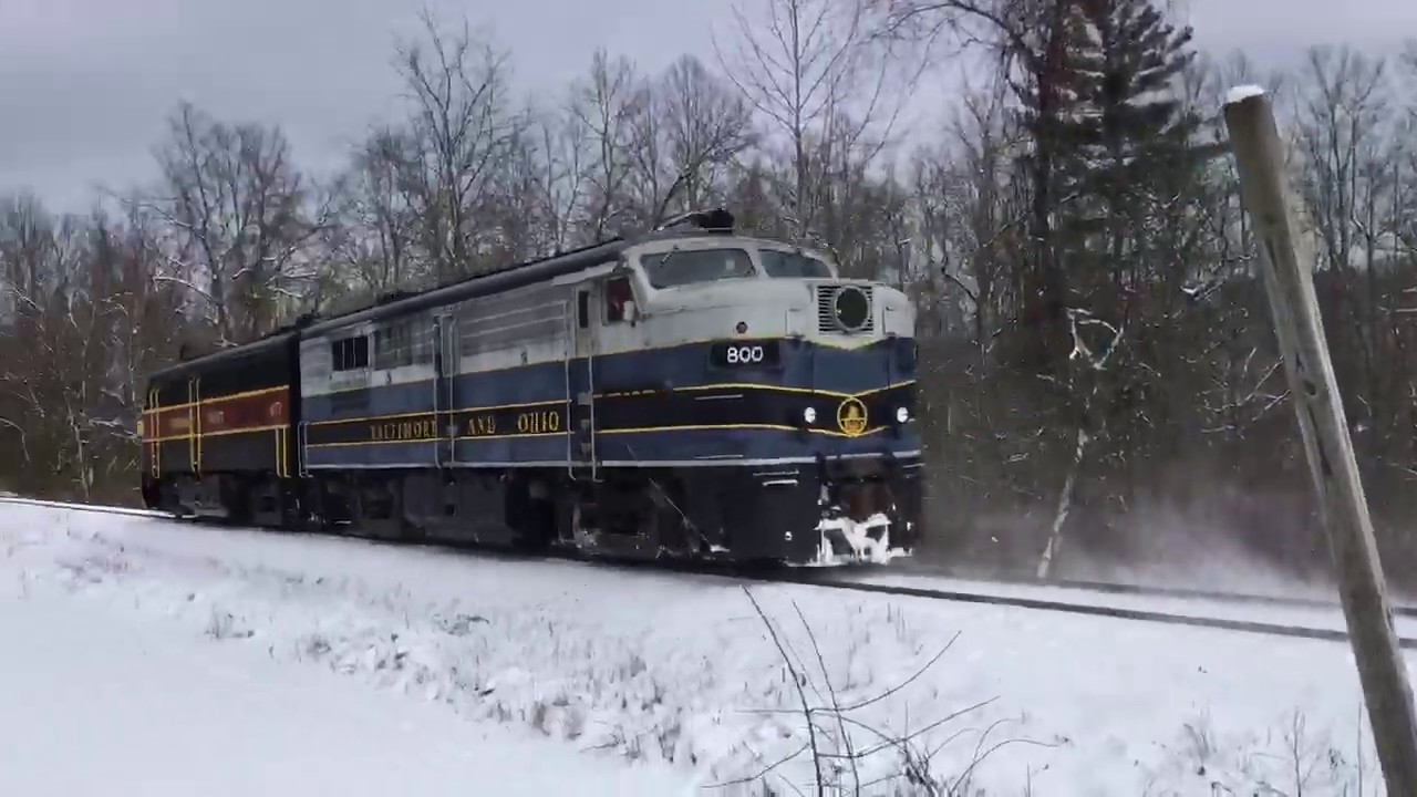 Cuyahoga Valley Scenic Railroad Alco FPA-4’s part 2/the last part - YouTube