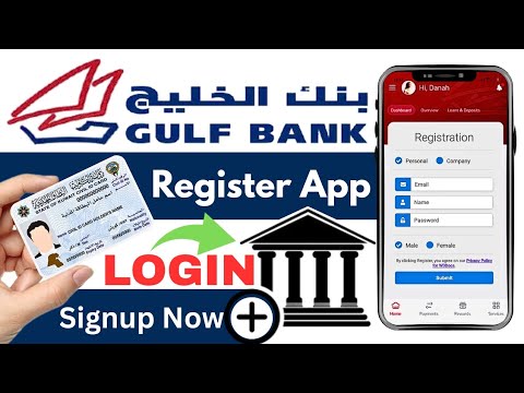 How to Register on Gulf Bank App | Gulf Bank App Registration Step by Step Tutorial