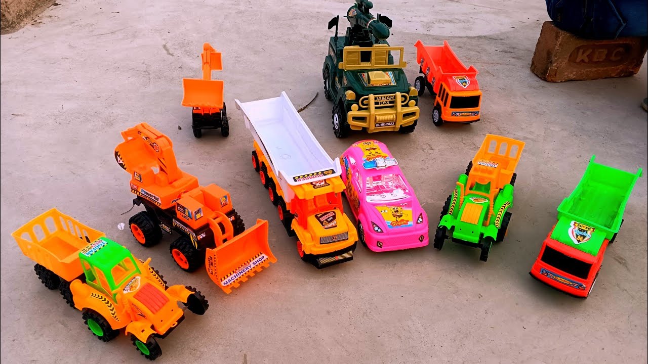 Diy Concrete Metal Railing Bridge vs Heavy Trucks | Science Project on ...