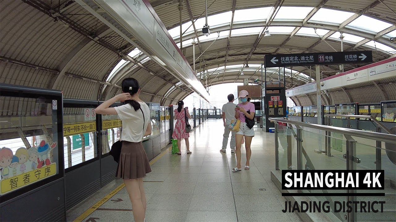 【4K】 The longest single-line subway line in China|Shanghai line 11|上海11 ...
