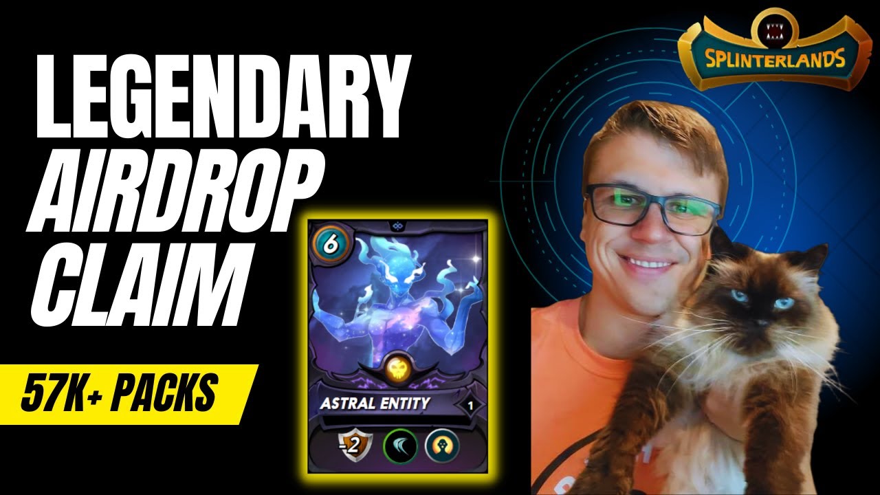 Splinterlands Astral Entity 57k+ Pack Airdrop Claim - YouTube