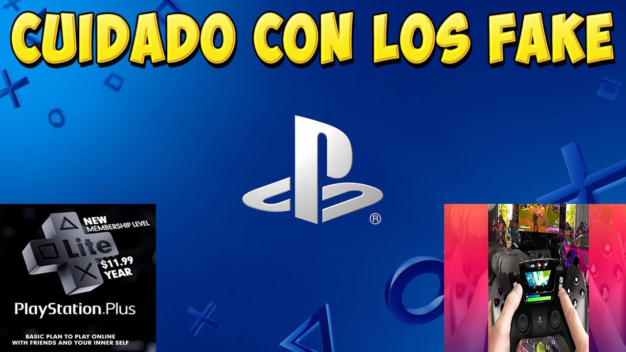 Cuidado con los FAKE PS LITE y mando de PS5 - YouTube
