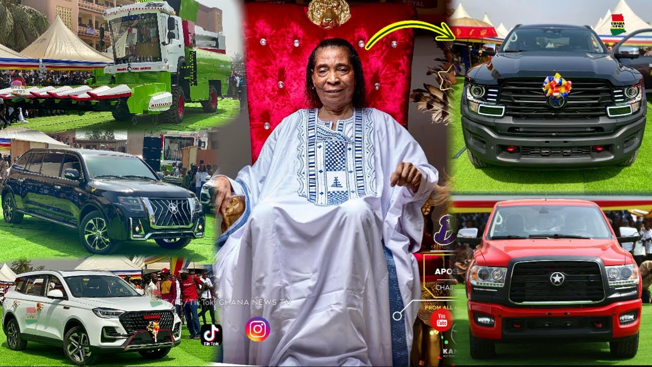 Watch how Apostle Kwajo Sarfo displays his Luxurious & cheapest 2024 handmade Brand New Cars ...